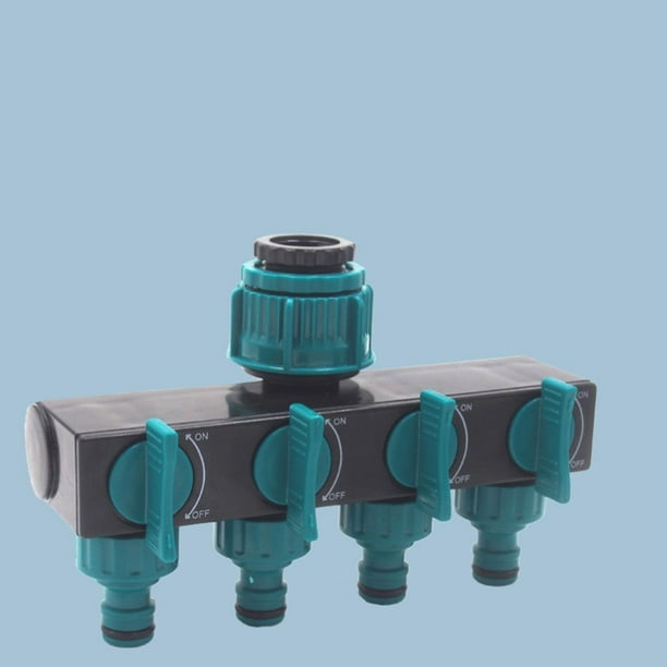 enqiretly 4-Way Water Splitters Garden Watering Watering Greenhouse ...