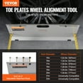 KFFKFF Wheel Alignment Tool Toe Plates Accurate Measure Tape And ...