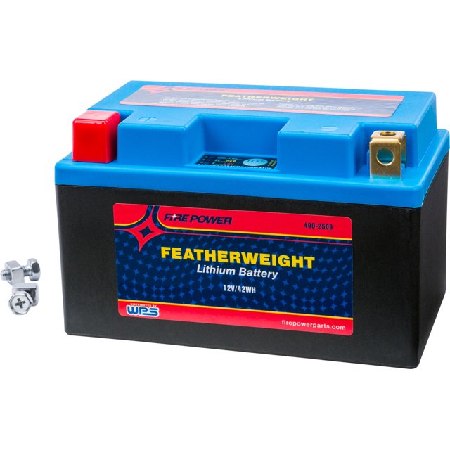 Fire Power Featherweight Lithium Battery 250 CCA HJTZ14S-FP-IL 12V/60WH ...