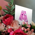 3drose, Girls Pink Letter A, 6 Greeting Cards with Envelopes - Walmart.com