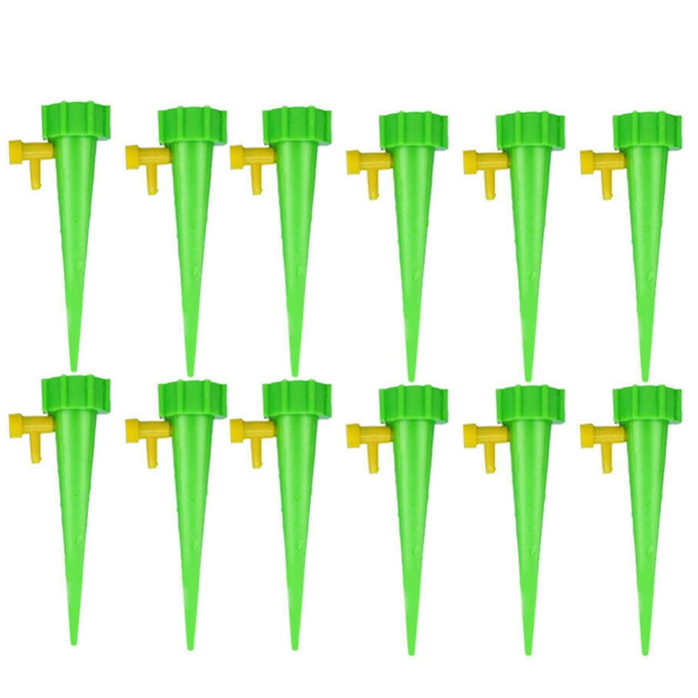 12Pcs Plant Water Funnel Flower Drip Spikes Automatically Watering ...