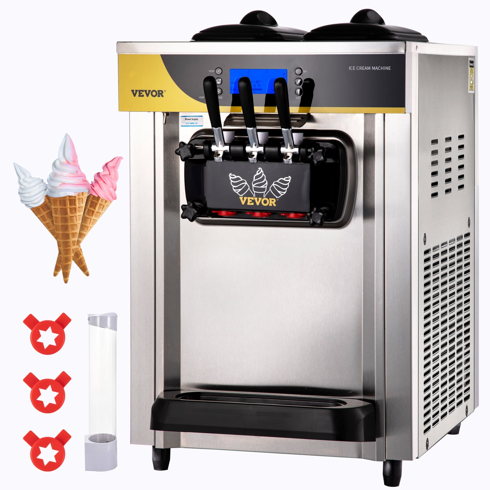 Click here for Vevor Commercial Ice Cream Maker  22-30l/H Yield... prices