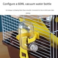 Cage Platform Water Bottle for Small Mouse Hamster Rabbits Excercise ...