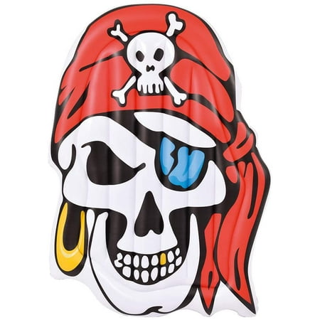 Jumbo Float Skull Pool Lounger (63 x47 ), Inflatable IYEFENG Raft, Pool ...