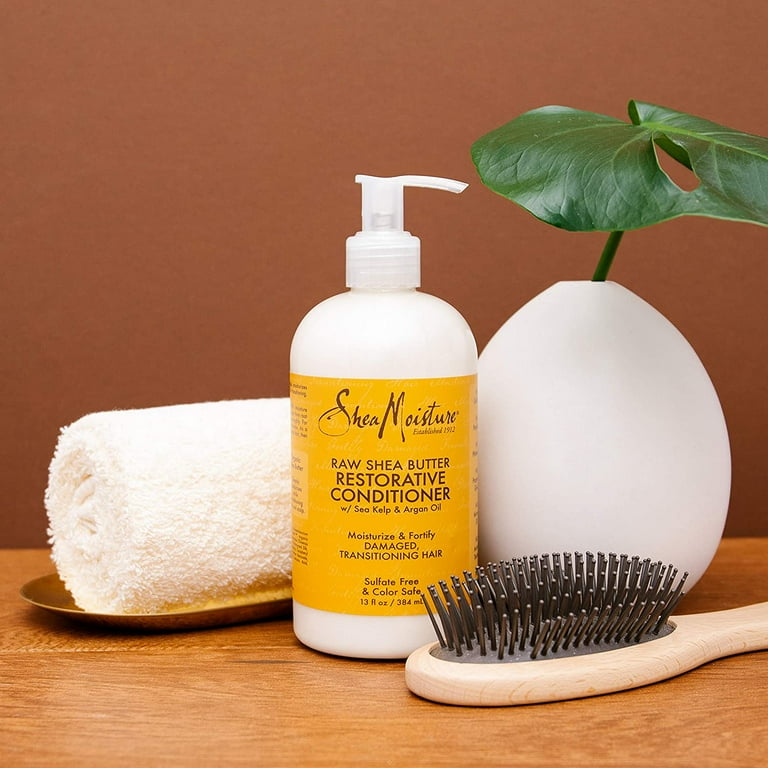 SheaMoisture Raw Shea Butter Restorative Conditioner 13 fl oz Pack of 2