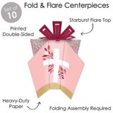 Big Dot of Happiness Pink Elegant Cross - Table Decorations - Girl ...