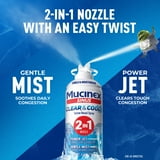 Mucinex Sinus Clear and Cool Saline Nasal Spray with Aloe and Menthol ...