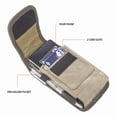Rugged brown Tough Extra Pocket Case is Compatible with Consumer ...