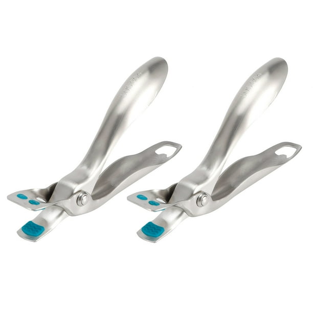 Cergrey Bowl Gripping Tool,2PCS Stainless Steel Anti‑Scald Clip Food ...