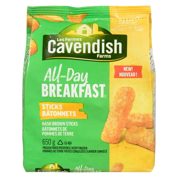 Cavendish Farms All-Day Breakfast Hash Brown Sticks - Walmart.ca