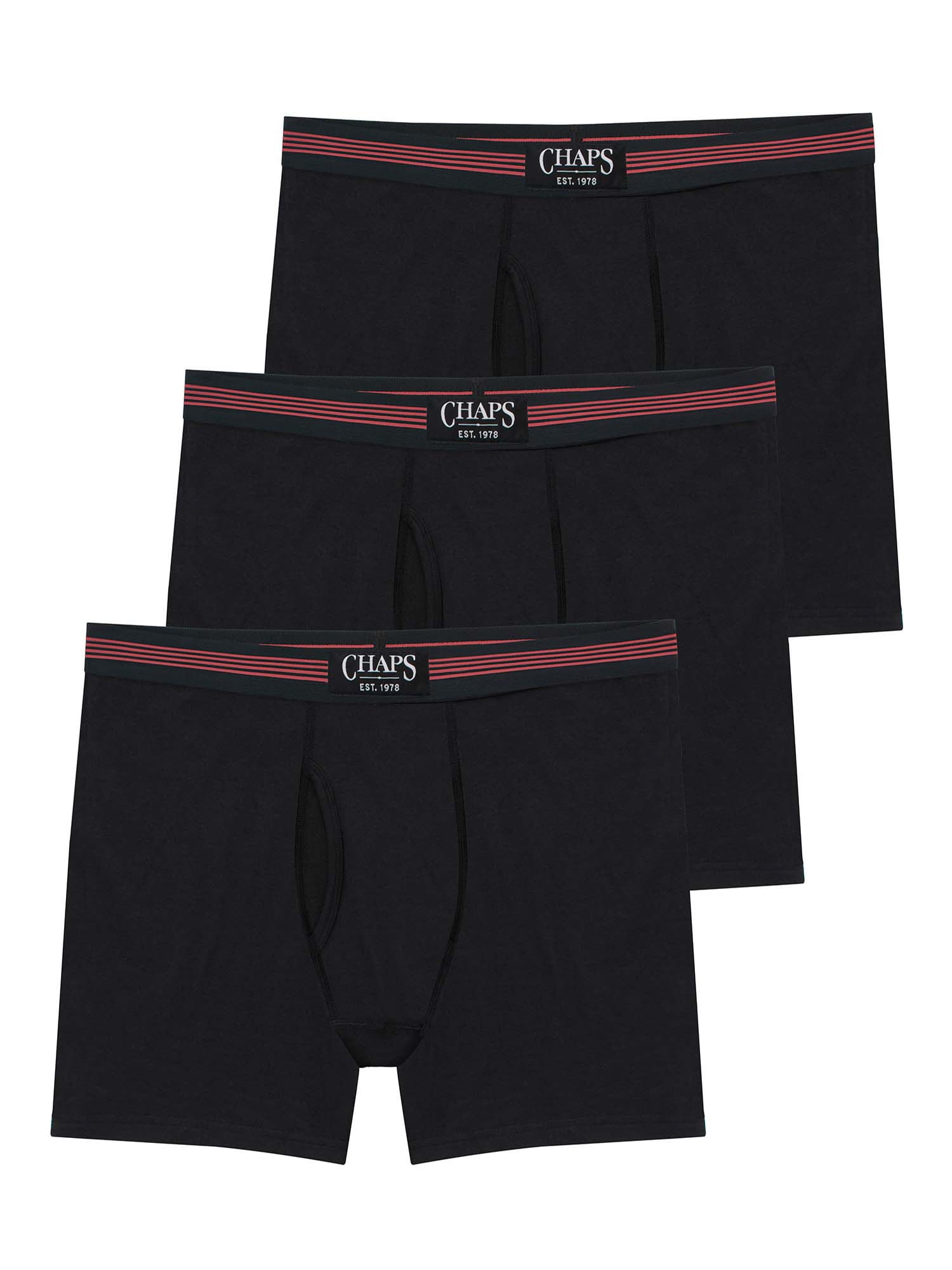 Chaps Men's Boxer Brief, 3 Pack - Walmart.com