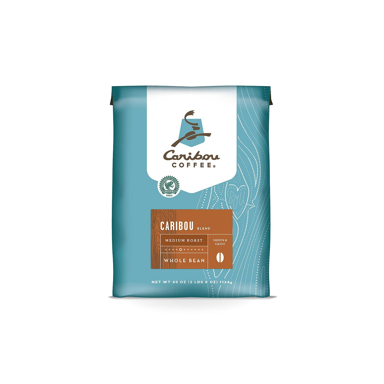 Caribou Coffee Whole Bean, Caribou Blend, 40 oz. - Walmart.com