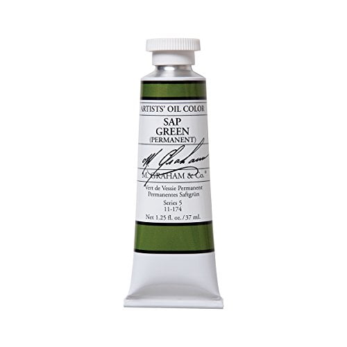 Click here for M. Graham Artist Oil Paint Sap Green  Permanent 1.... prices