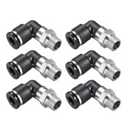 Dual Port Connector Metal Lean Tube Pipe T Shape Clamp Clip - Walmart.com