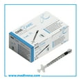 MediVena ONE-CARE 1ml Luer-Lock Syringes with Large Needles, Low Dead ...