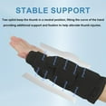 Pukitry Thumb Support Brace, Adjustable Thumb Stabilizer Splint for ...