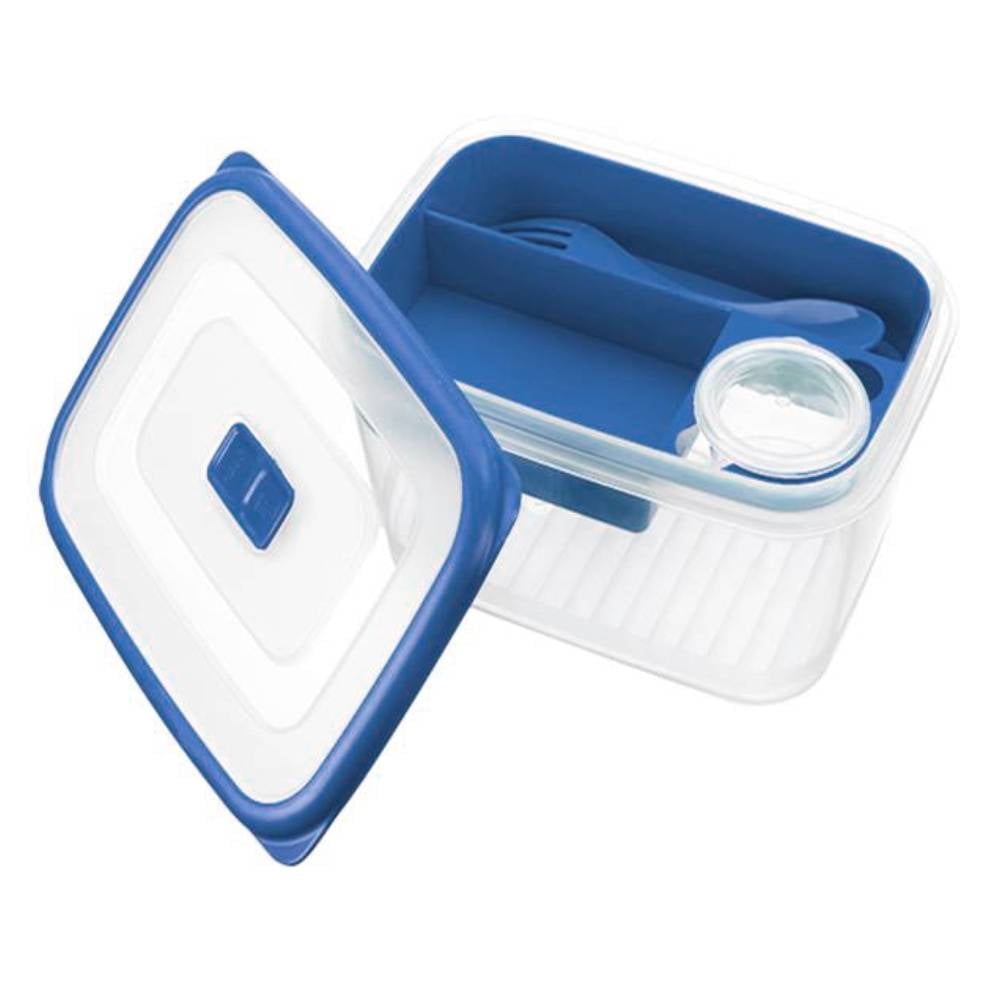 Lonchera Ecosaver Mainstays Transparente con Azul | Walmart en línea