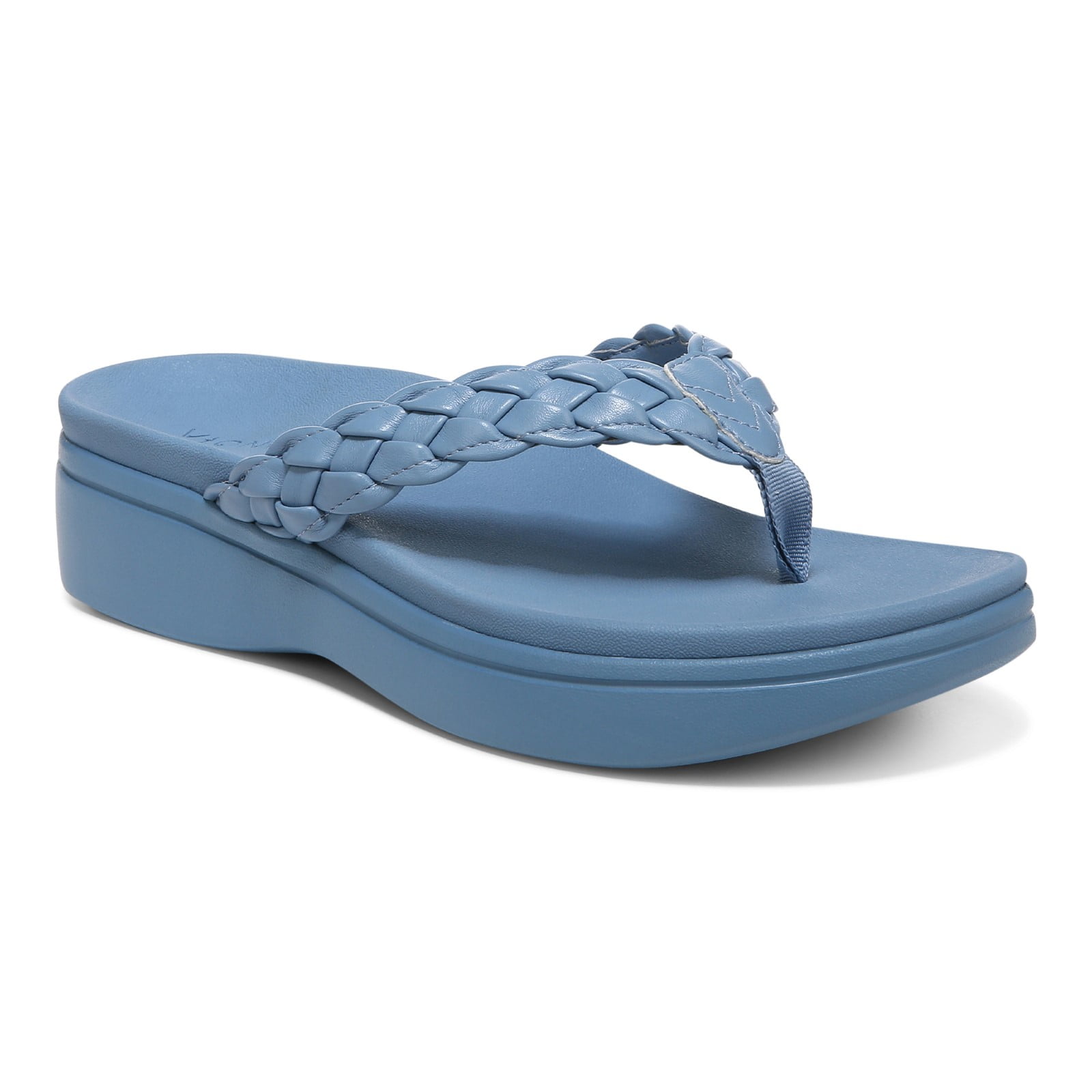 Vionic Kenji Women's Toe-Post Platform Wedge Sandal - Walmart.com