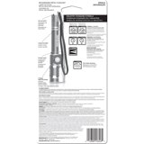 Rayovac Metal Rechargeable LED Flashlight with USB Charging Cable, 300 ...