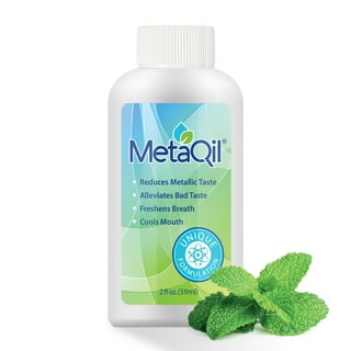 MetaQil Oral Rinse Mouthwash, Light Mint Flavor, 8 fl oz - Relieve ...