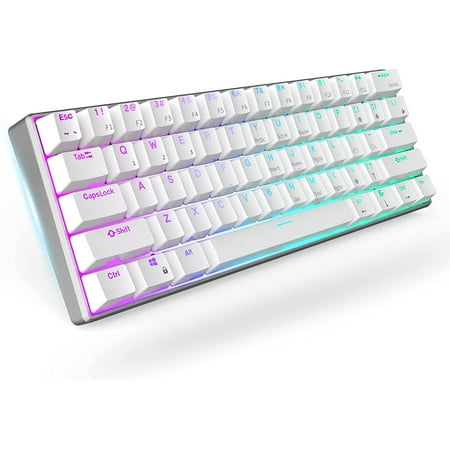 RK61 Pro Mechanical Keyboard, 60% Layout RGB Wireless/Wired Gaming ...