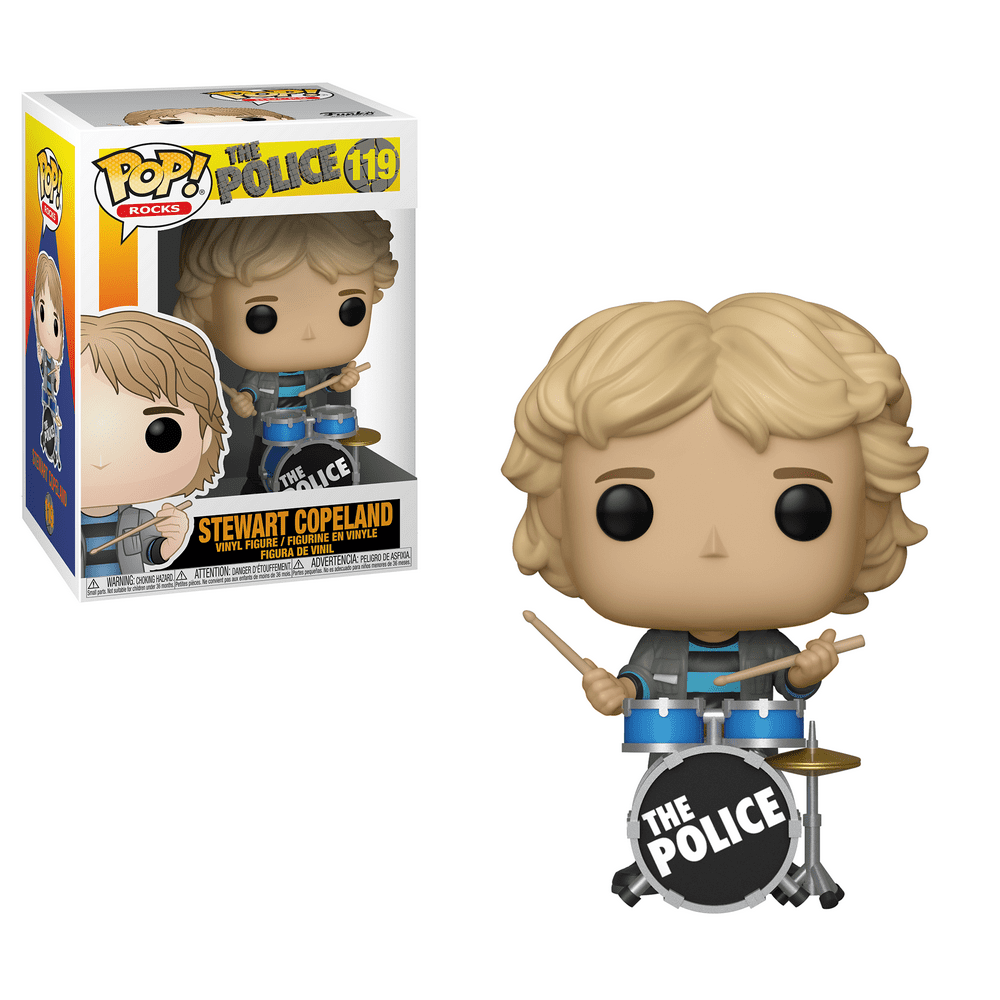 Funko POP! Rocks - The Police - Stewart Copeland - Walmart.com ...