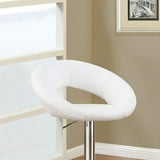 Donut Adjustable Stool - White Set of 2 - Walmart.com
