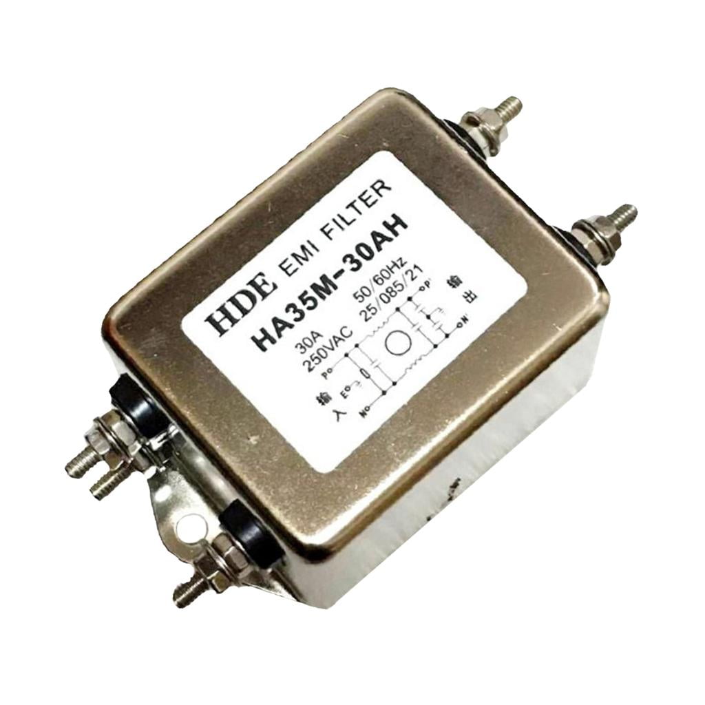 Metal Del Filtro de Eléctrica Del Filtro de Emi Rfi Del Filtro CA 250V ...