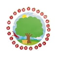Fun Express Alphabet Apple Tree Craft Kit - Makes 12 - Walmart.com