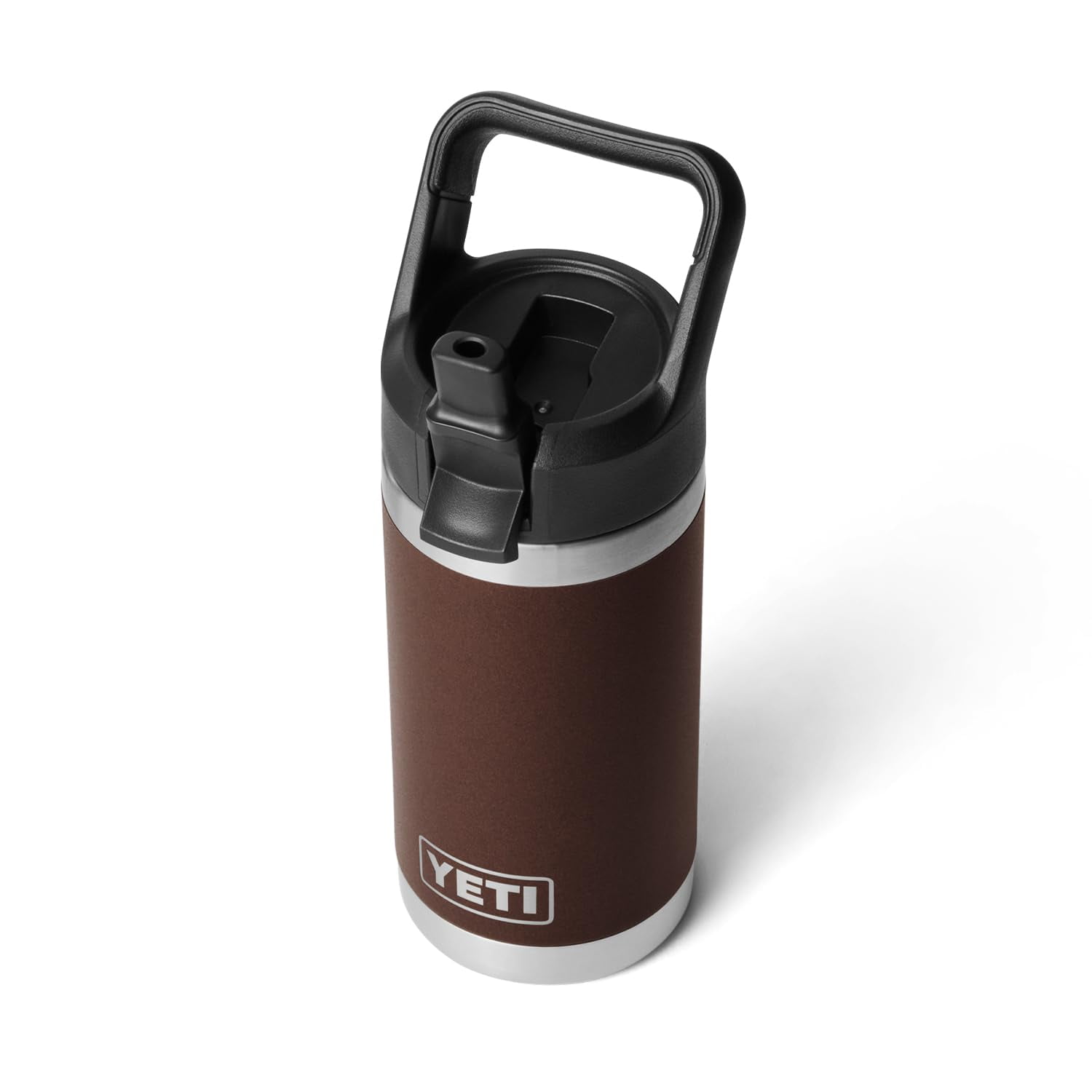 Botella YETI Rambler Jr. Wetlands Brown para niños, 350 ml, con tapón ...