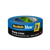 ScotchBlue Sharp Lines Painter's Tape, Blue, 1.88 in x 60 yd, 1 Roll ...