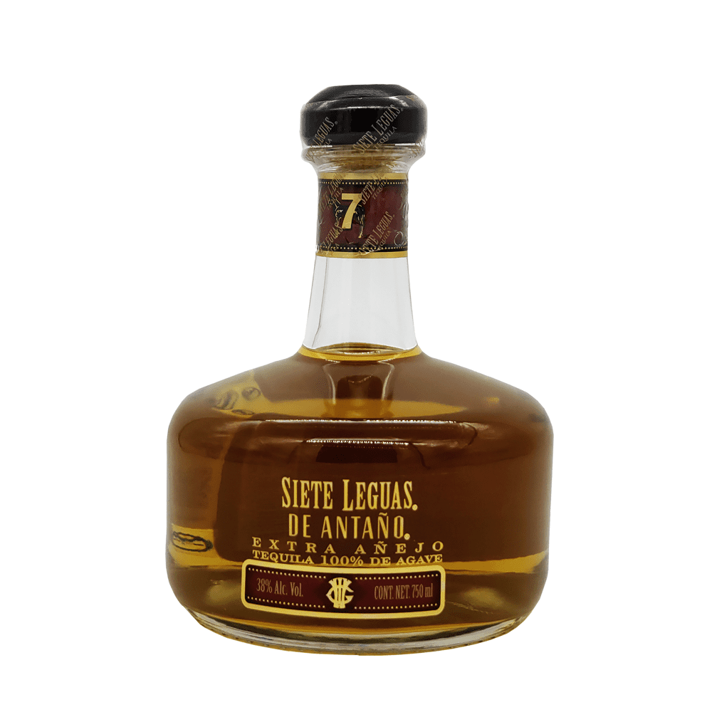 Pack de 12 Tequila 7 Leguas D'Antaño Extra Añejo 750 ml | Walmart en línea