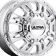 17" Silver Predator Dually 049 Wheel by Ultra Wheel 049-7692FC ...