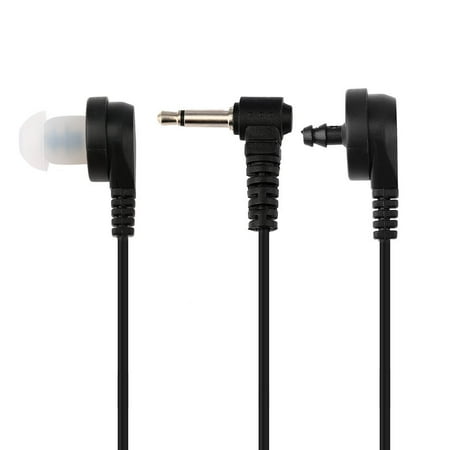 Ordinary 3.5mm Single Listen/Receive Only Covert Acoustic Tube Earpiece ...