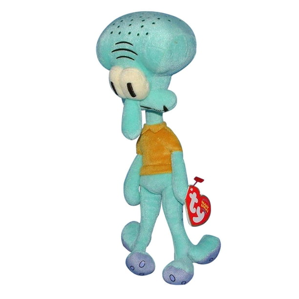 Ty Beanie Baby: Squidward Tentacles the Squid | Stuffed Animal | MWMT's ...