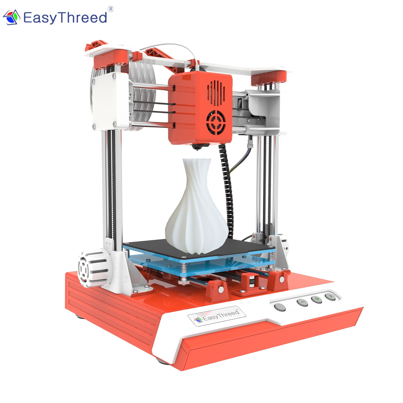Buy EasyThreed Mini 3D Printer, 100×100×100mm Print Size with TF Card ...