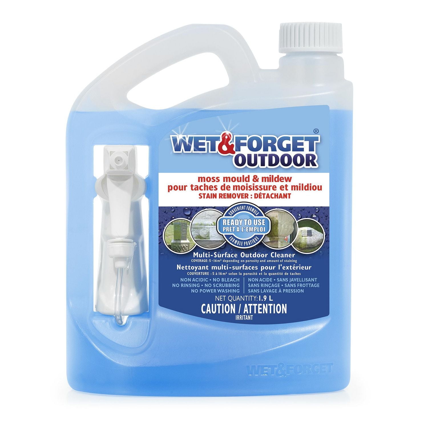 Click here for Wet & Forget Ready To Use Moss Mould & Mildew Stai... prices