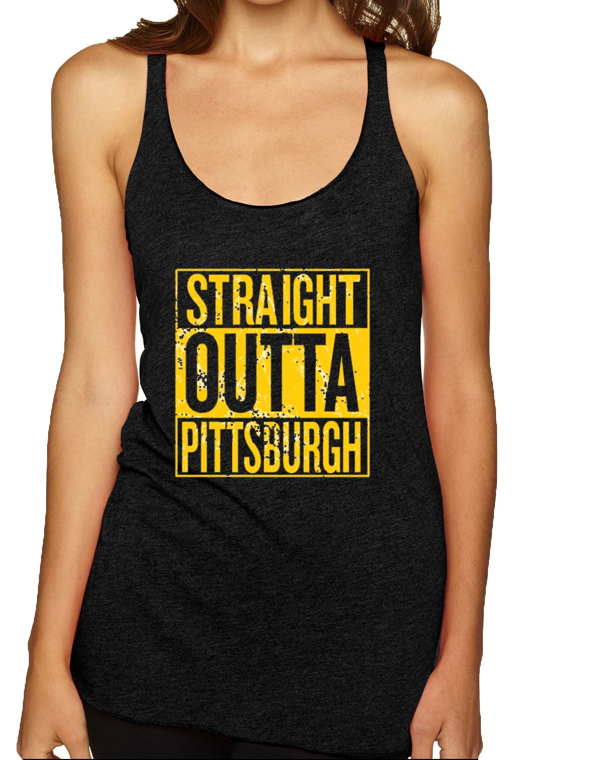 Straight Outta Pittsburgh Pit Fan | Fantasy Football | Womens Sports ...