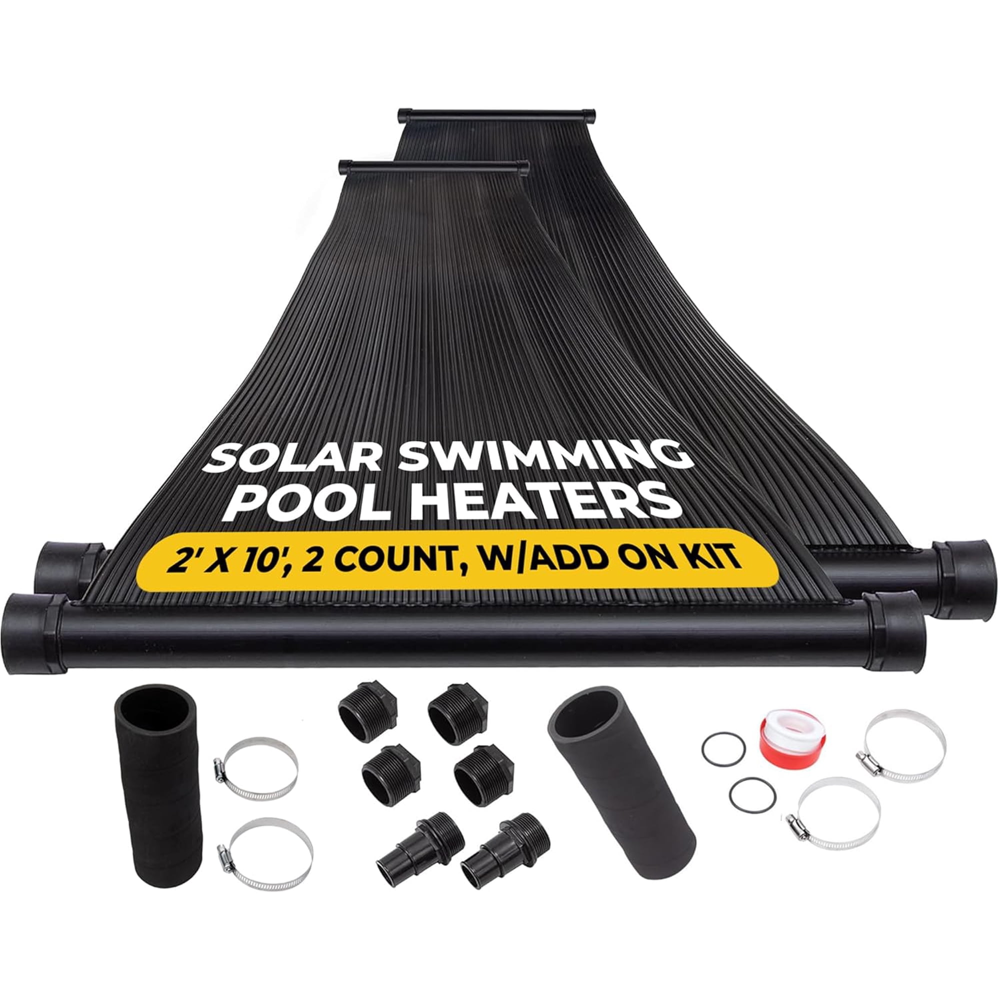 Click here for Sunquest Solar Pool Heater Panels - 2 (2ft X 10ft)... prices