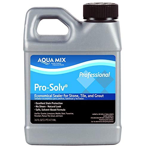 Aqua Mix 100057 Pro-Solv Economical Sealer for Stone, Tile and Grout ...