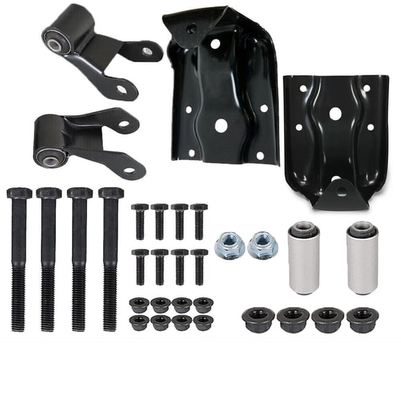 Gmc Yukon Leaf Spring Shackle And Bracket Kit