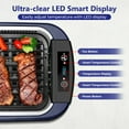 Smokeless Electric Indoor Grill & Griddle CUSIMAX – Portable Korean BBQ ...