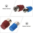 BESTYASH 2Pcs Car Air Conditioning Quick Connectors with Red and Blue ...