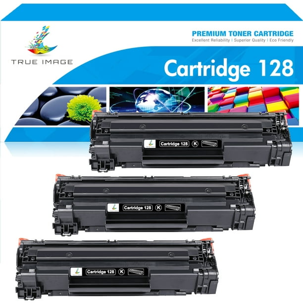 True Image 3-Pack Compatible Toner Cartridge for Canon 128 imageCLASS ...