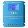 60A/80A/100A 12V-48V for MPPT Solar Charge Controller PV Charger ...