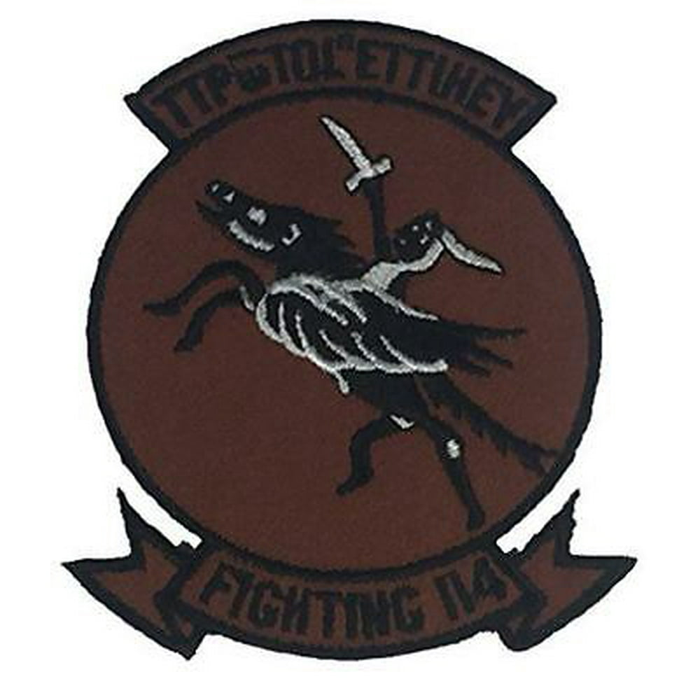 USN NAVY FIGHTER SQUADRON THE FIGHTING VF-114 AARDVARKS PATCH VETERAN ...