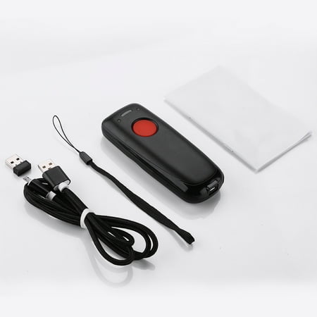 Mini 2D Wireless Barcode Scanner, Compatible with Bluetooth Function ...