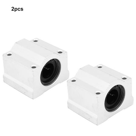 Low Friction Linear Bearing Block, 2PCS Oxidation Treatment Closed ...