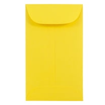 JAM Paper Monarch Envelopes, 3.9x7.5, Yellow, 25/Pack - Walmart.com
