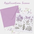 1sheet PVC Plastic Stamps for DIY Scrapbooking Photo Album Decorative ...